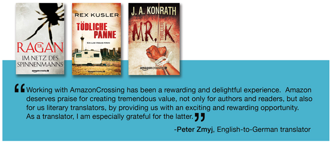 Translate ebooks into English with Amazon Crossing - VoyageWizard